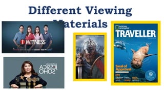 LESSON PLAN VIEWING MATERIALS.pptx
