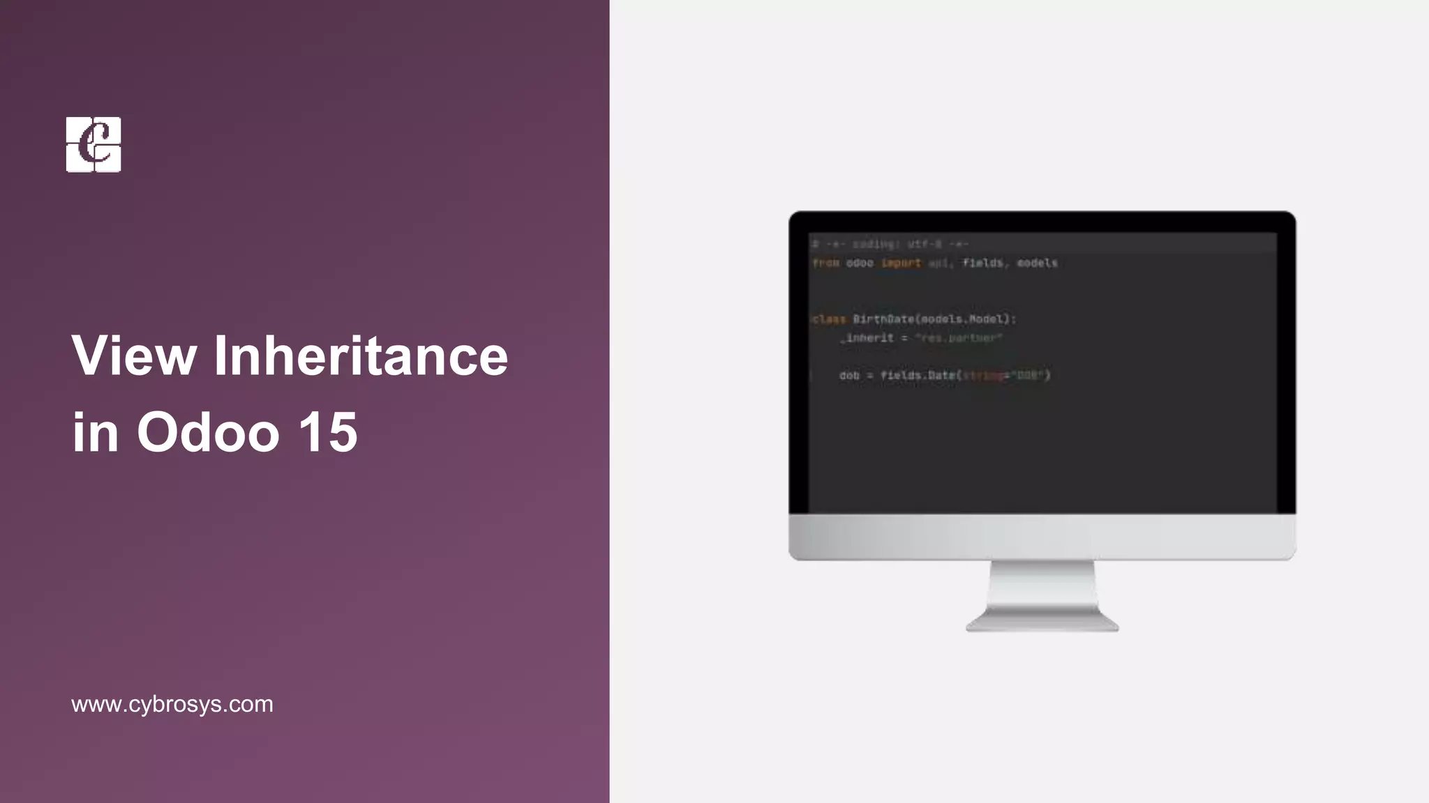View Inheritance in Odoo 15 | PPT