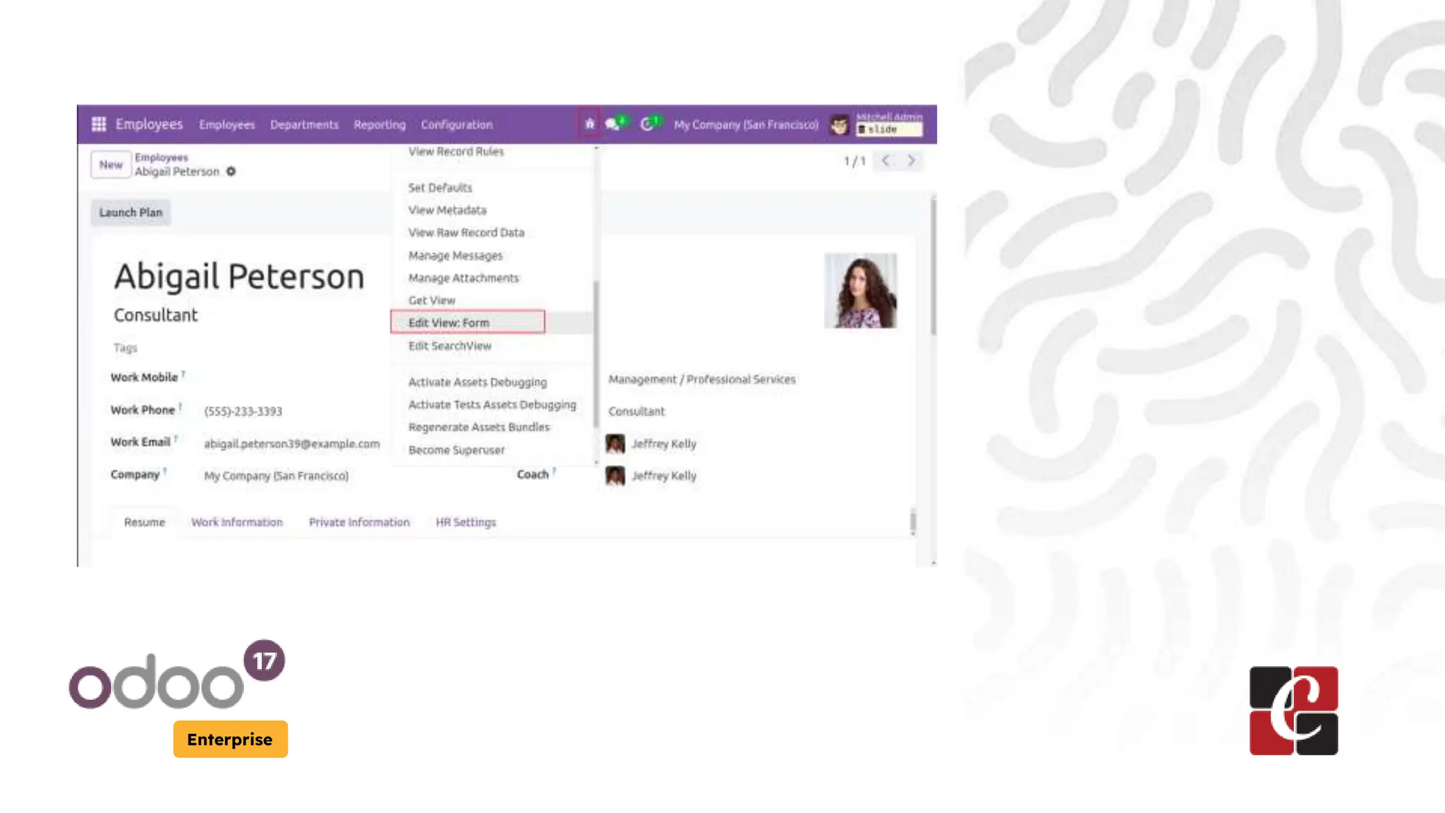 View Inheritance in Odoo 17 - Odoo 17 Slides | PPTX | Technology & Computing