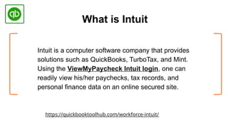 viewmypaycheck intuit login viewmypaycheck intuit login | PPTX