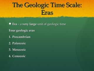 View of the earth's past | PPT