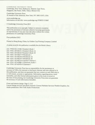 viewpoint 1 student's book | PDF