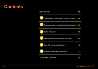 TMW Unlimited Viewpoint 2017 strategy doc | PPT