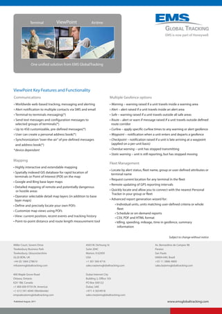 ViewPoint Mapping Application | PDF | Auto Navigation Systems | Auto ...