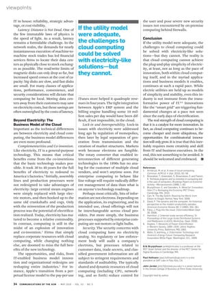 Viewpoints Cloud Computing | PDF | Cloud Computing | Internet