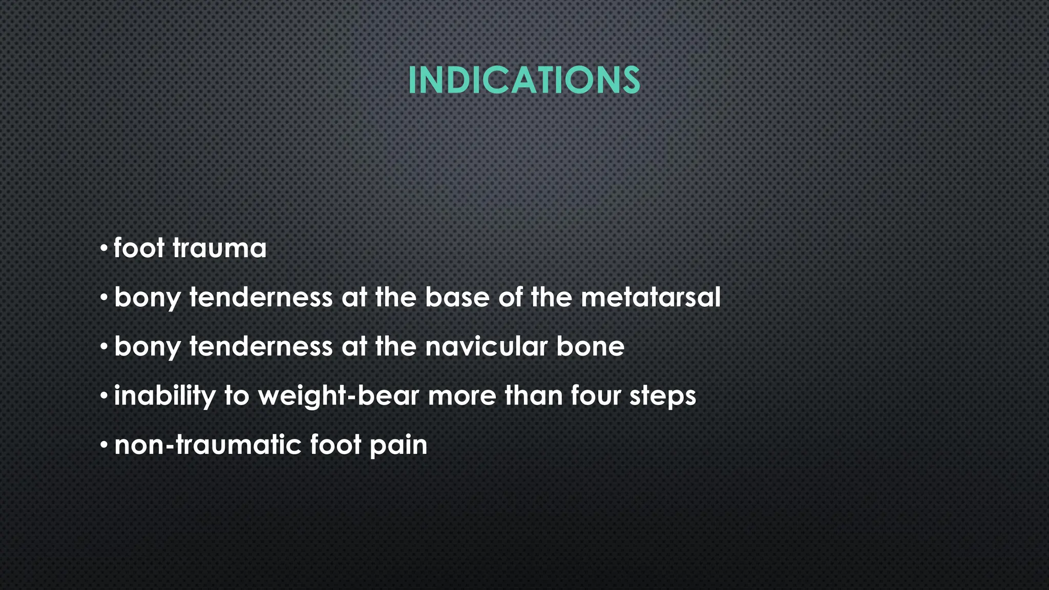 X-RAY views for foot, calcaneum, and ankle joint. | PDF