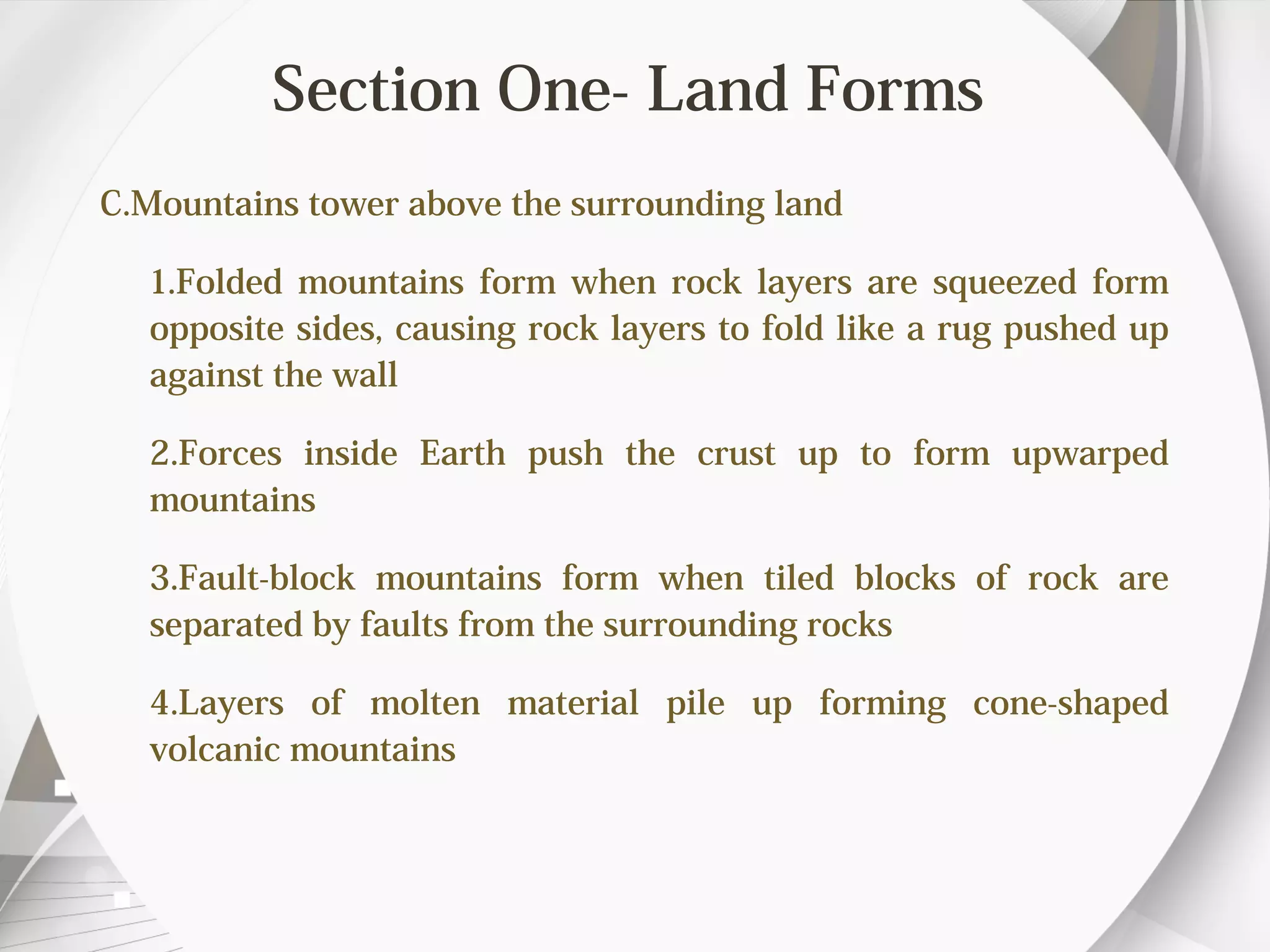 Topography PowerPoint | PPT