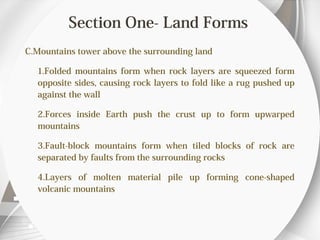 Topography PowerPoint | PPT