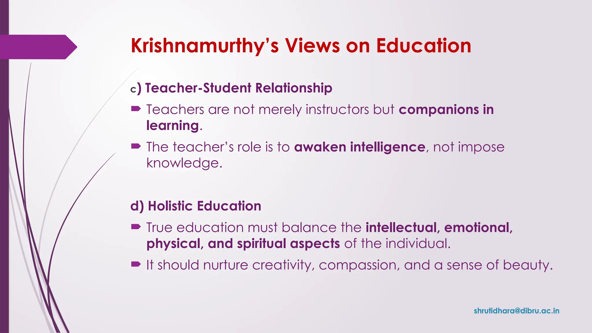 Views on Education of Indian Thinkers J.Krishnamurthy..pptx