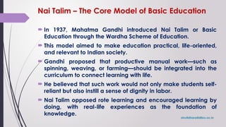 Views on Education of Indian Thinkers Mahatma Gandhi.pptx