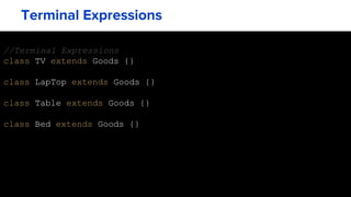 Interpreter Design Pattern in Javascript | PPT