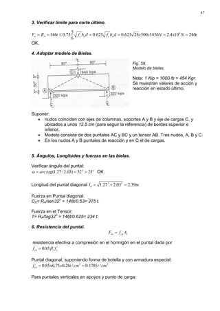 Vigas de gran altura. ménsulas. distribución no lineal de deformaciones ...