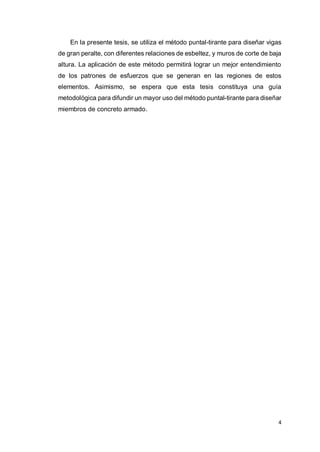 Vigas gran atura puntal tensor | PDF