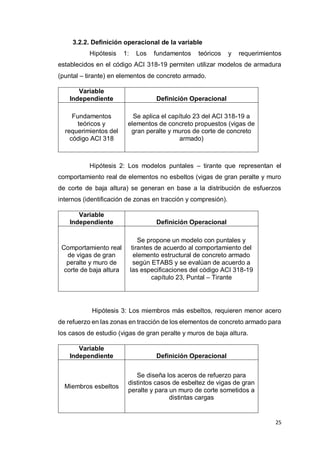 Vigas gran atura puntal tensor | PDF