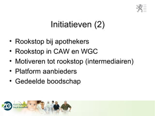 Alexander Witpas: Rookstop in het Vlaams actieplan | PPT