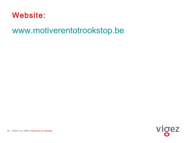 Motiverende gespreksvoering, Kathleen Massart | PPT