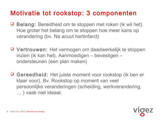 Motiverende gespreksvoering, Kathleen Massart | PPT
