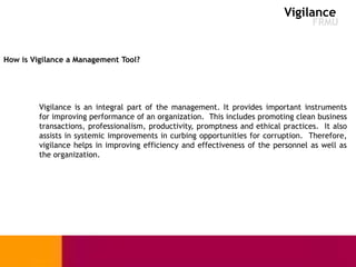 Why Vigilance Is Important? | PPTX
