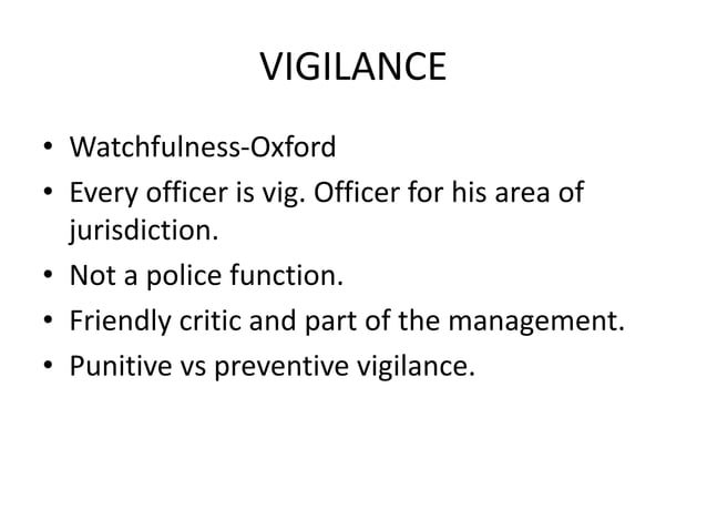 vigilance-ppt.ppt | Civic affairs | Politics
