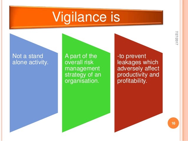 Vigilance awareness