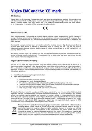 Viglen genie executive_p_btx_user_guide | PDF