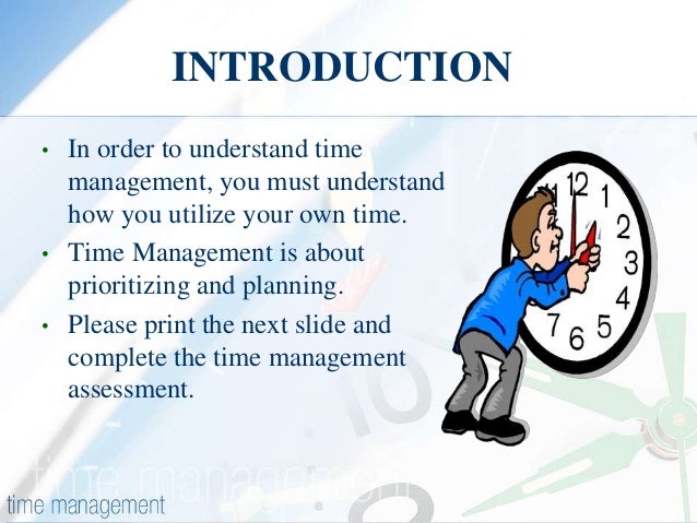 time management by vignesh