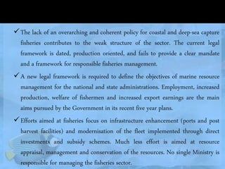 exports of marine products | PPTX