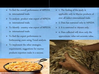 exports of marine products | PPTX