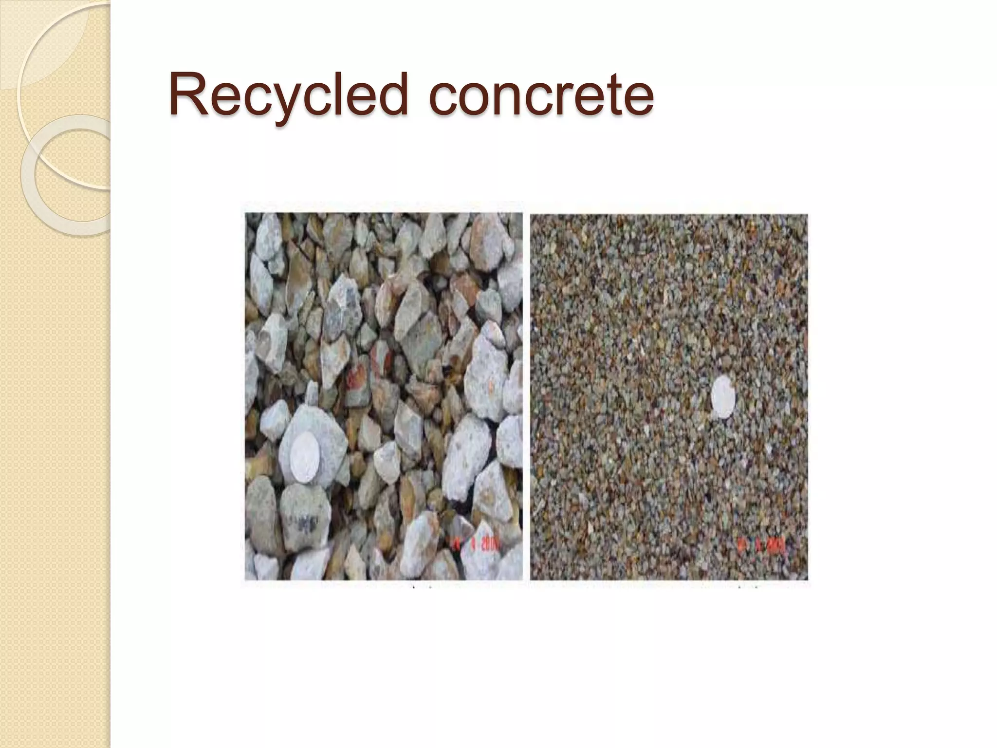 Recycled aggregate concrete | PPTX