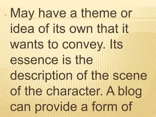 Vignette and personal essay.Edtech | PPT