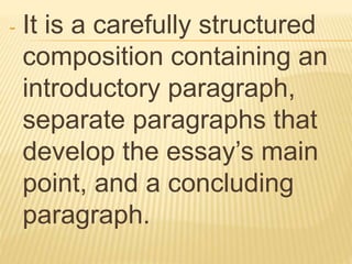 Vignette and personal essay.Edtech | PPT