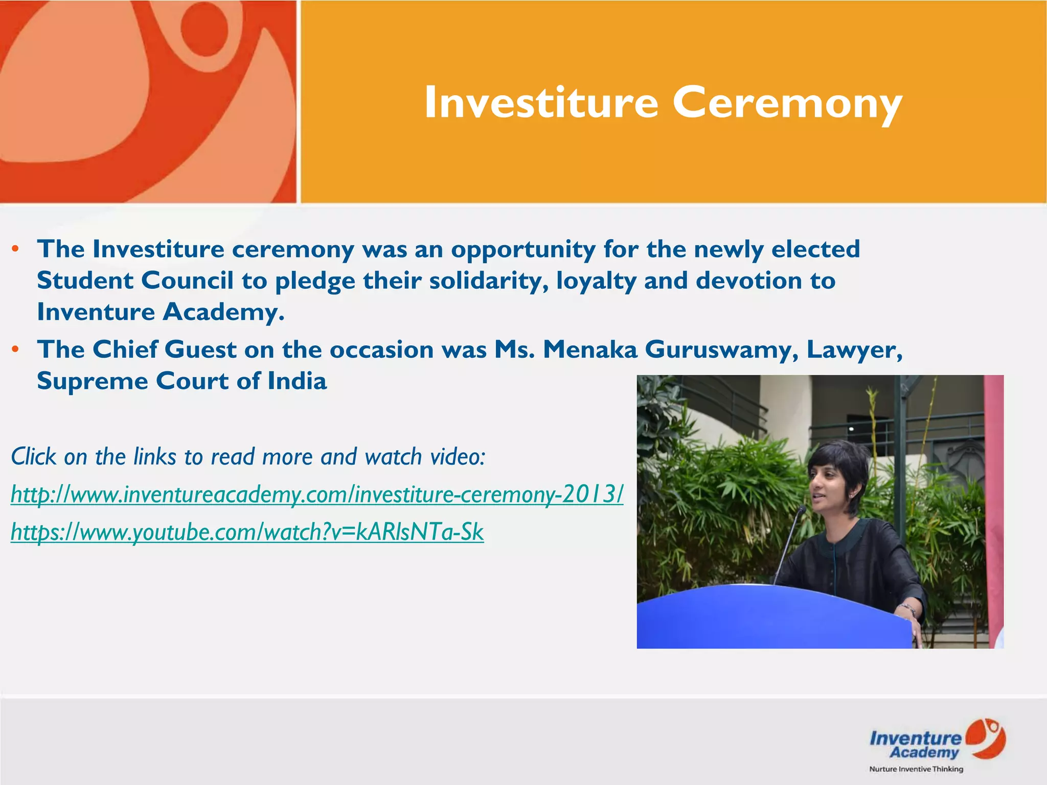 Inventure Academy - The Year in Review 2013 - 2014 | PDF
