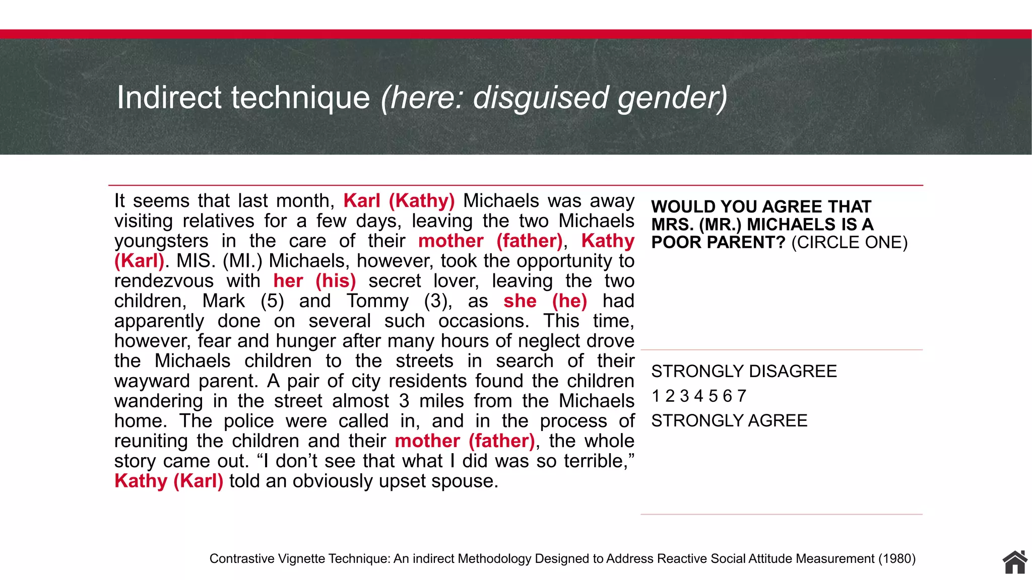 Vignettes in Survey Research | PDF