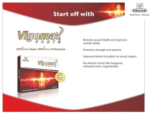Vigomax Forte Tablet | PPTX | Sexual Health | Diseases and Conditions