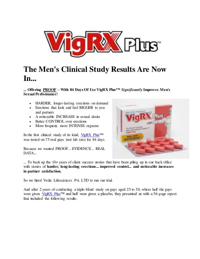 Vigrx Plus Review: Does it Really Work?