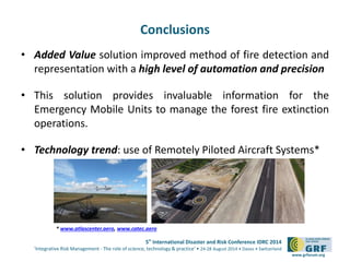 VIGURIA-Automatic and on-board forest fire monitoring system-ID1256 ...