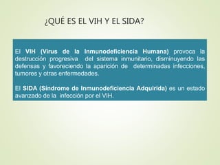 Conociendo y previniendo VIH | PPTX