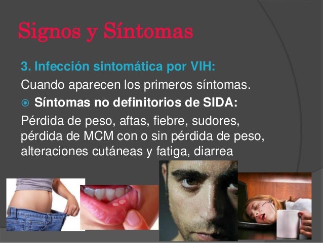 Primeros Sintomas Del Sida