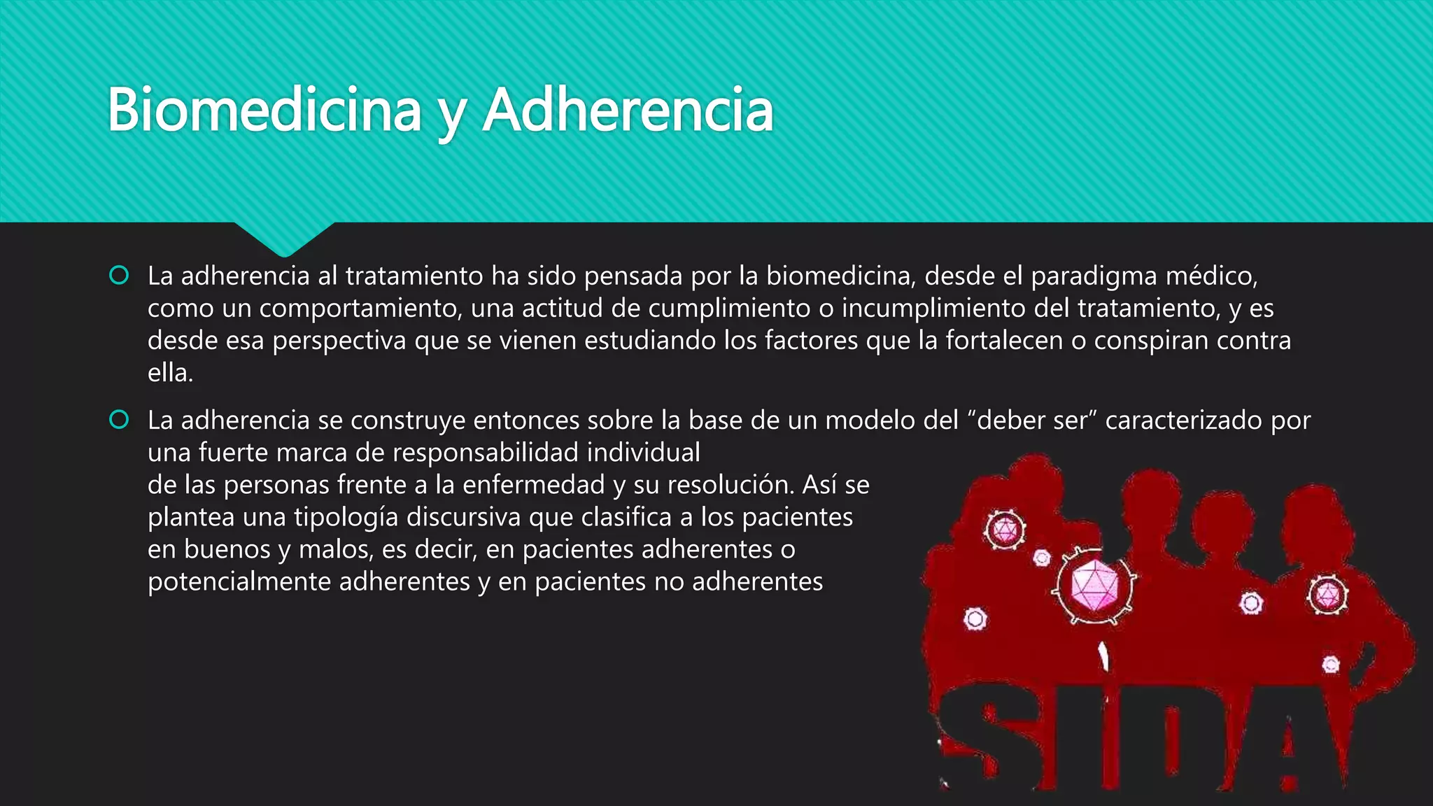 Vih sida y adherencia al tratamiento | PPT