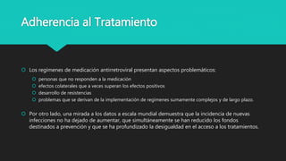 Vih sida y adherencia al tratamiento | PPTX