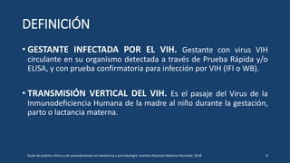 VIH en el embarazo | PPTX