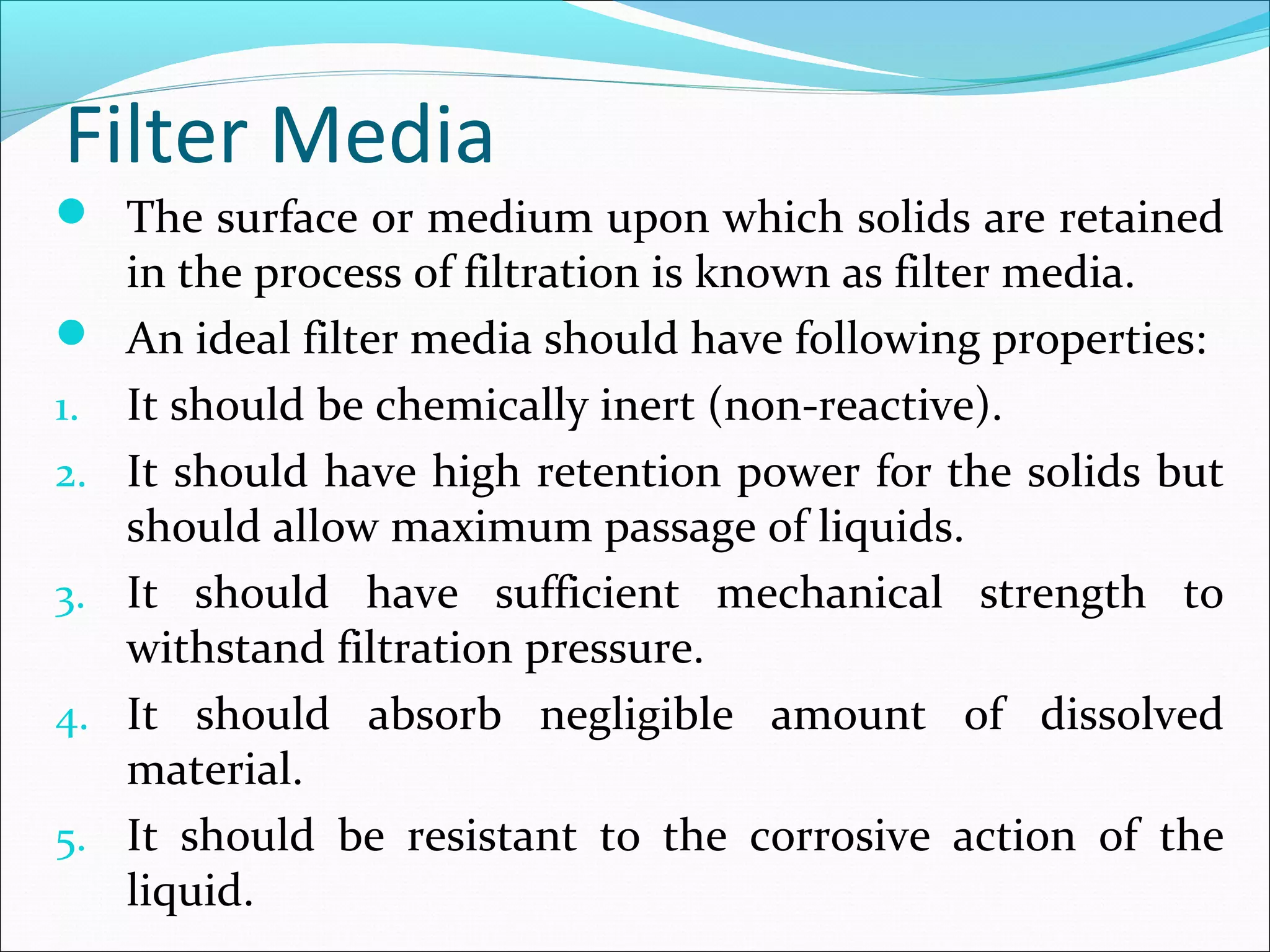 Filtration and clarification | PPT