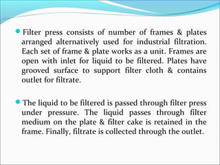 Filtration and clarification | PPT