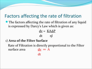 Filtration and clarification | PPT