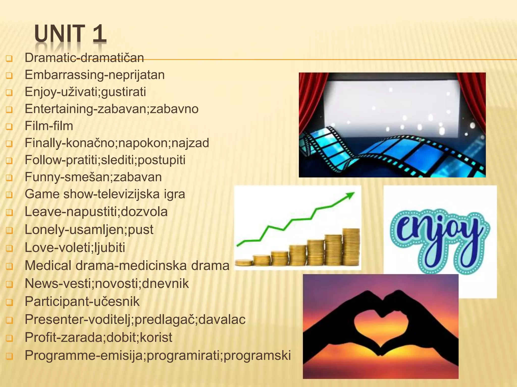 Vokabular za engleski jezik i gramatika - 7. razred | PPTX