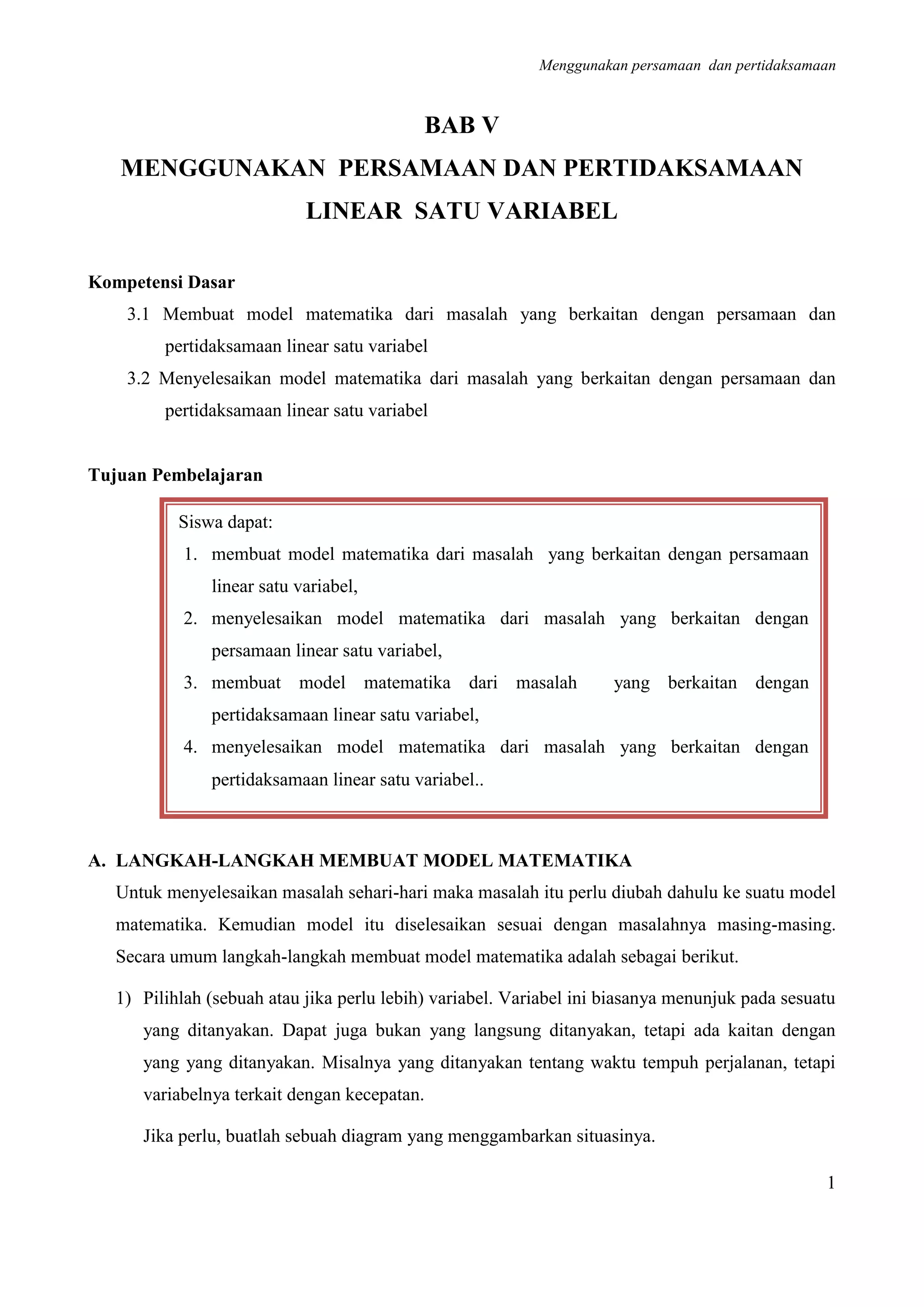 Vii 1 bab-v_menggunakan_persamaan_dan_pertidaksamaan_linear_satu ...