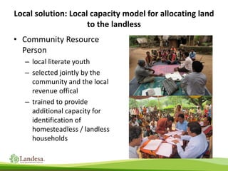Land to the landless | PDF