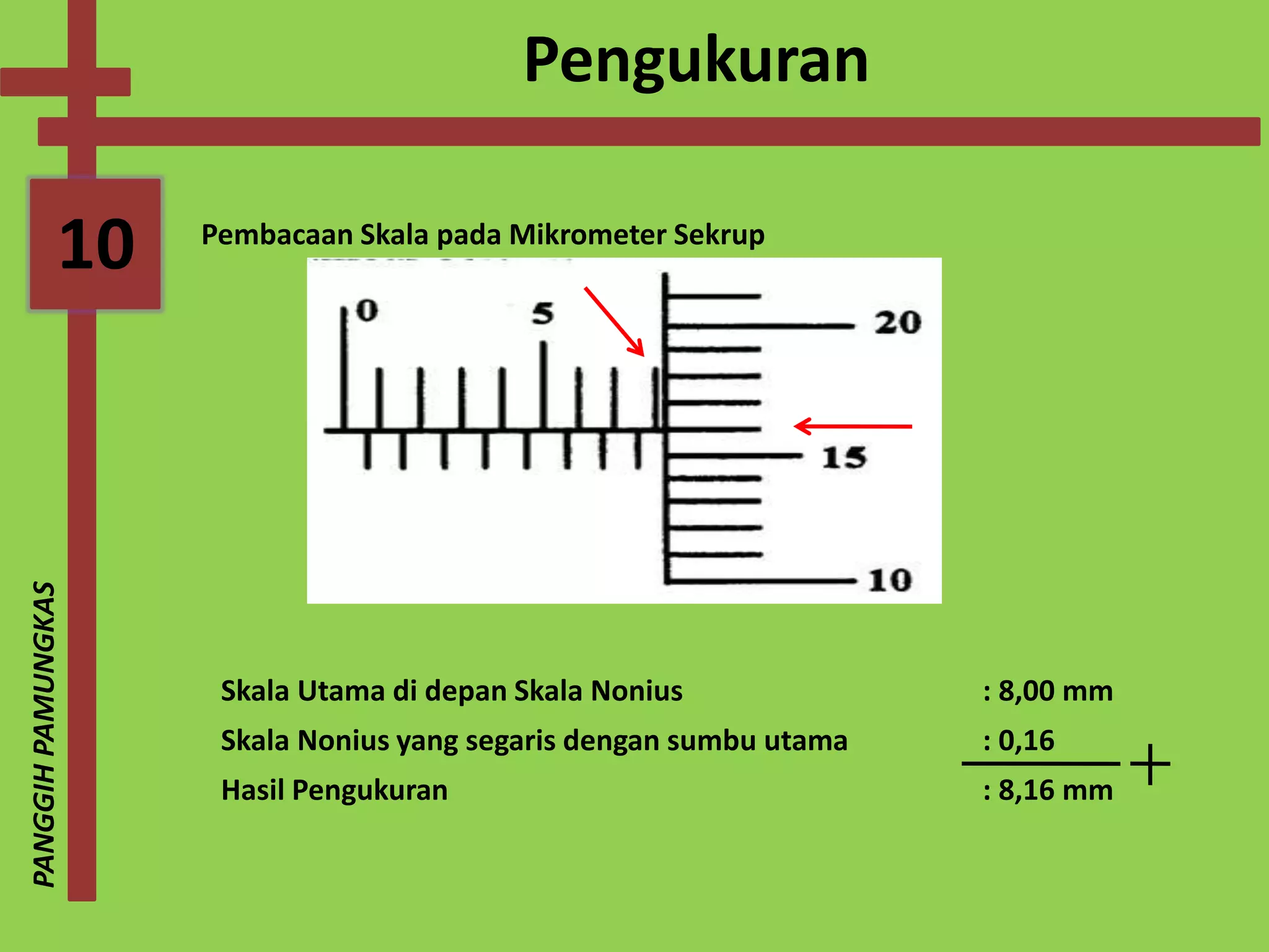 Kelas vii besaran satuan dan pengukuran | PPTX