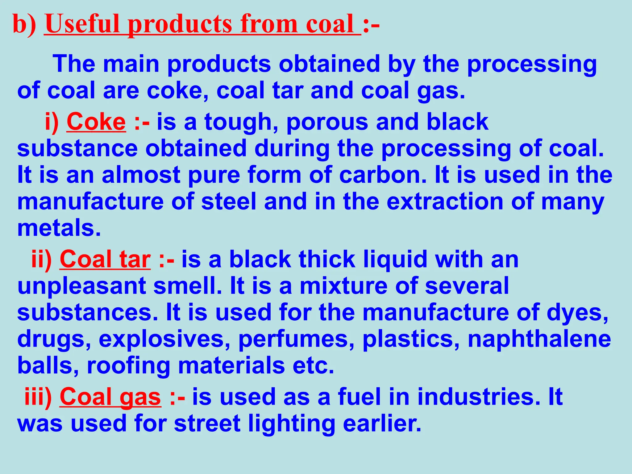 coal-and-petroleum.presentation in details | PPTX