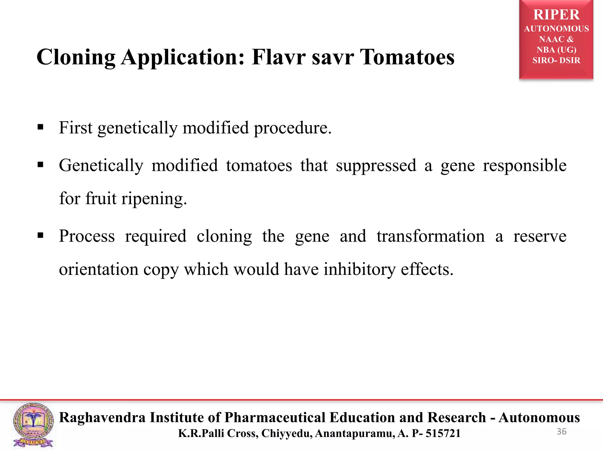 GENE MAPPING & CLONING | PPTX
